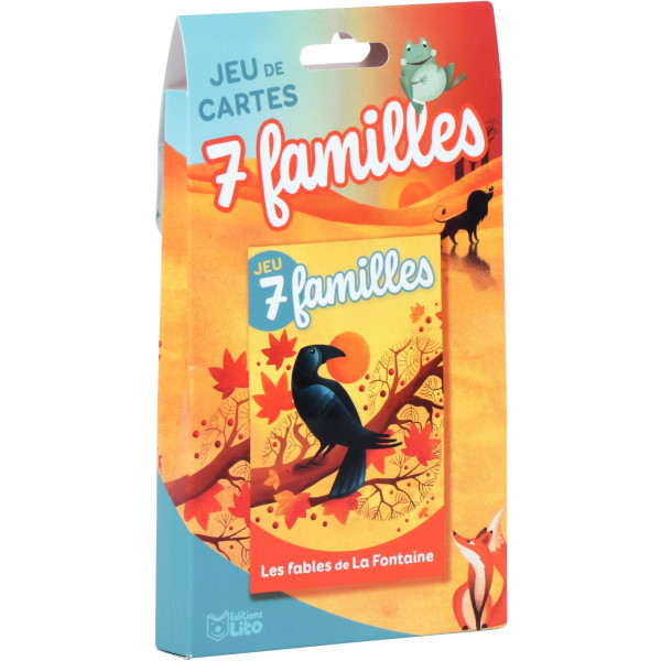 EDITIONS LITO Jeu de 7 familles Les fables de La Fontaine - prix pas ...