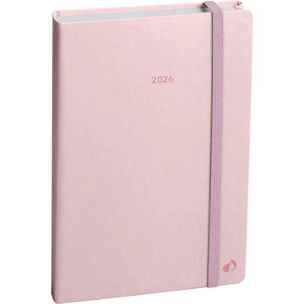 QUO VADIS Agenda semainier Color 10x15cm Pastel Rose - prix pas cher ...